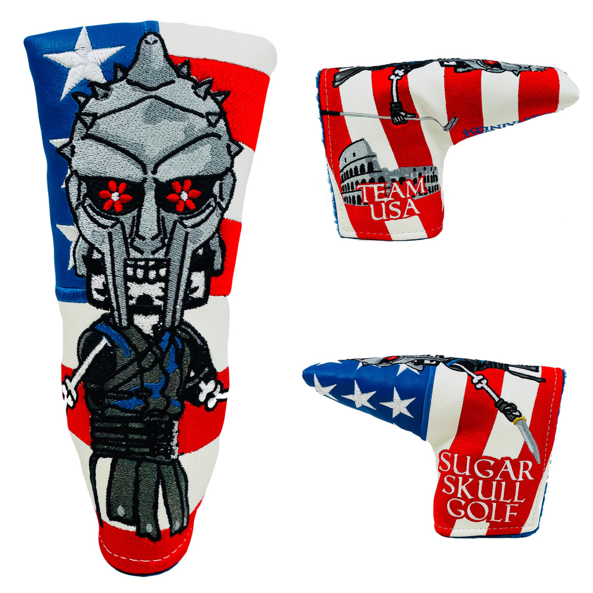 SSG 2023 Ryder Cup Team USA Putter Cover - Blade – Sugar Skull Golf