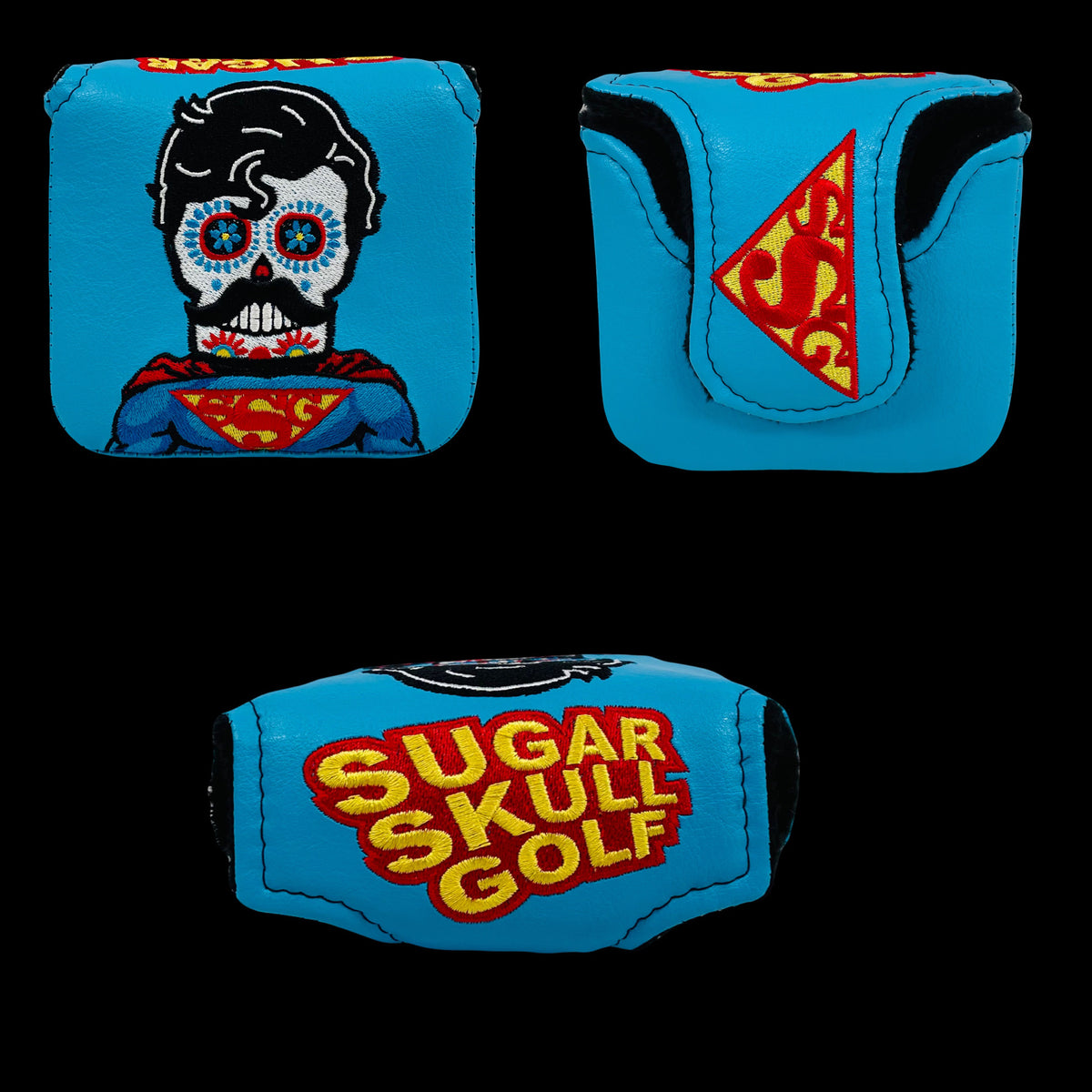 SSG 2024 Superman Putter Cover - Mallet – Sugar Skull Golf