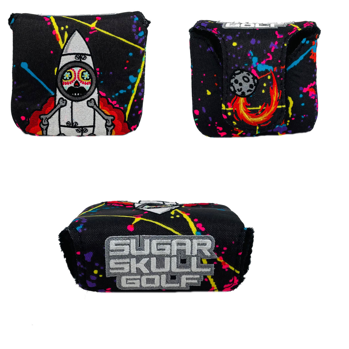 SSG 2022 Space Rocket Putter Cover - Mallet – Sugar Skull Golf