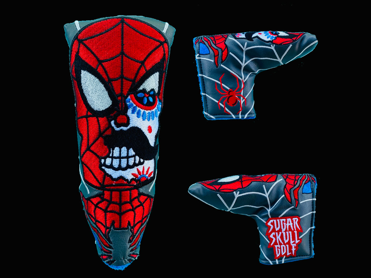 SSG 2020 Gray 1/1 Spiderman Putter Cover – Sugar Skull Golf